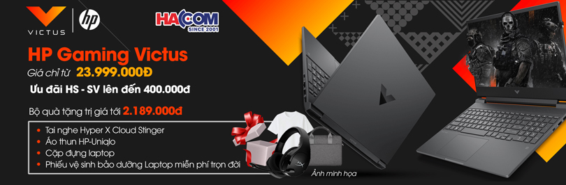 Laptop Gaming HP Chính Hãng Chip Khỏe Trả Góp 0%