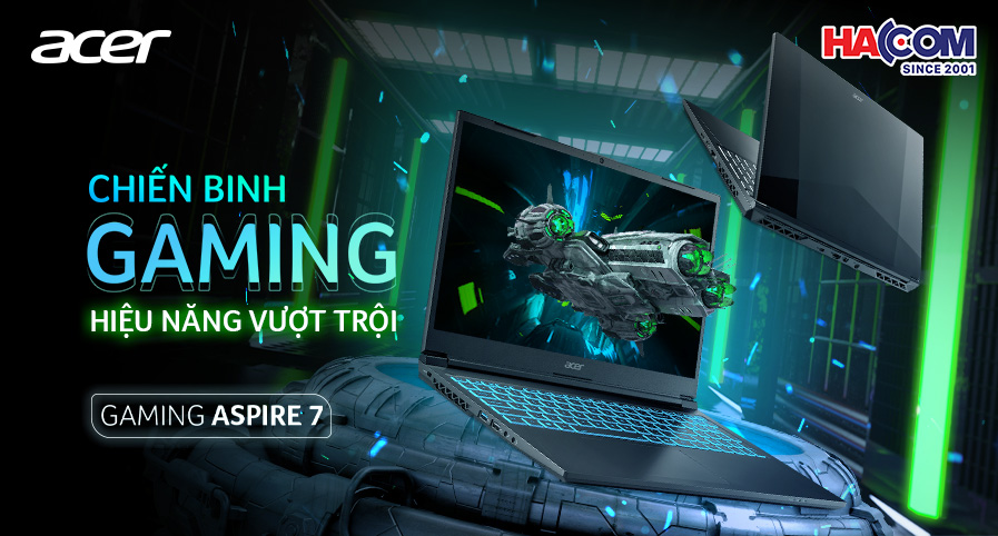 Acer Aspire 7 | HACOM - Chuỗi bán lẻ điện tử chính hãng