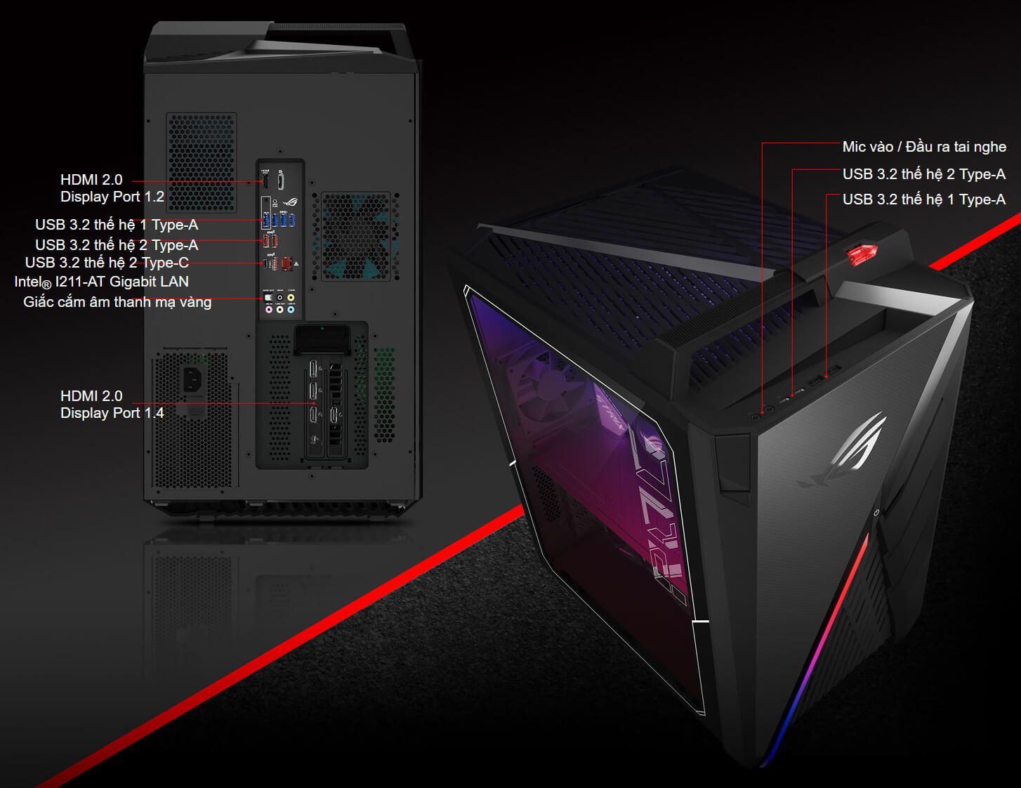 PC Asus ROG Strix G35DX (R7-5800X/16GB RAM/1TB SSD/RTX3070 8GB/WL+BT ...