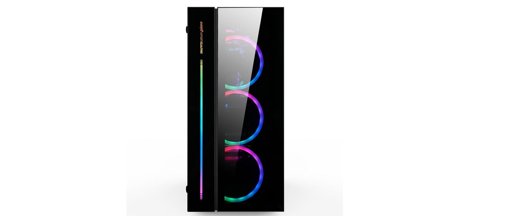 Case FORGAME S-H (Hông + mặt trước kính trong suốt, ko fan, có sẵn dãi ...