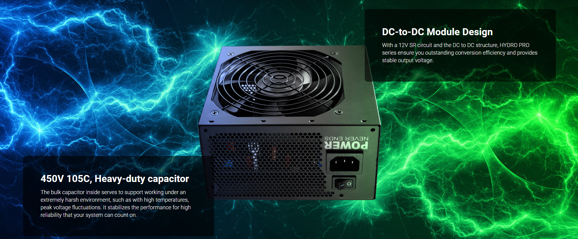 Nguồn FSP HYDRO PRO Series HP2-700