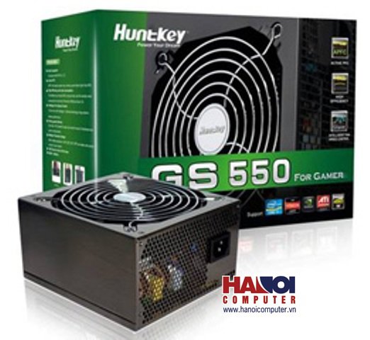 Nguồn Huntkey GS 550 550W | chính hãng tại HanoiComputer | Giá rẻ, trả góp 0%