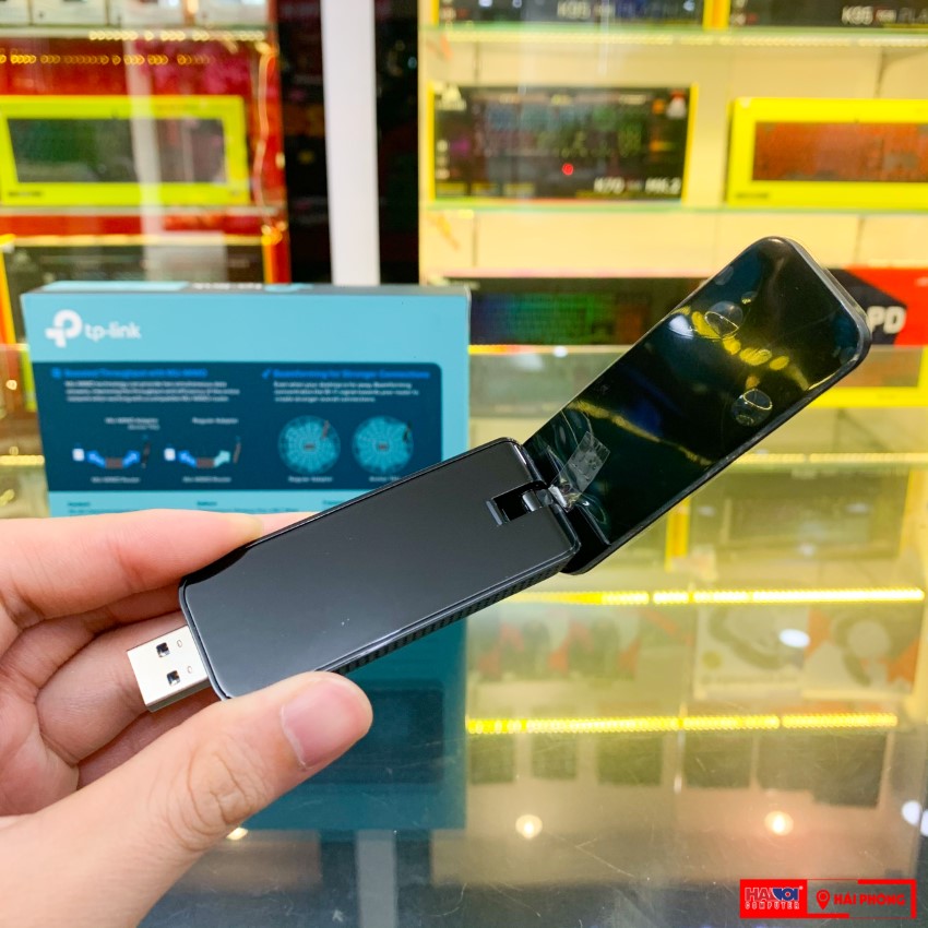 Card mạng không dây USB TP-Link Archer T4U AC1200 Dual Band Wireless