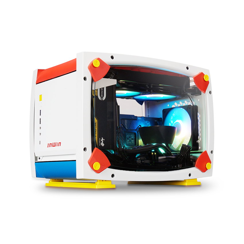 Vỏ Case Inwin Explorer Justice White (Mini Tower/Màu Trắng)