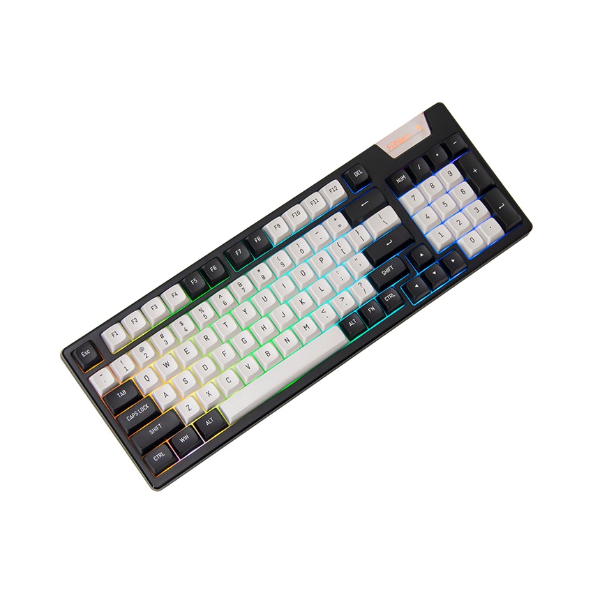 Bàn phím cơ không dây Fuhlen H95S Panda CSA Silver sw (USBC/RGB ...