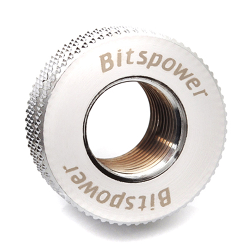 Bitspower G1/4" Silver Shining CaseTop Water-Fill SET (Hàng Thanh Lý)