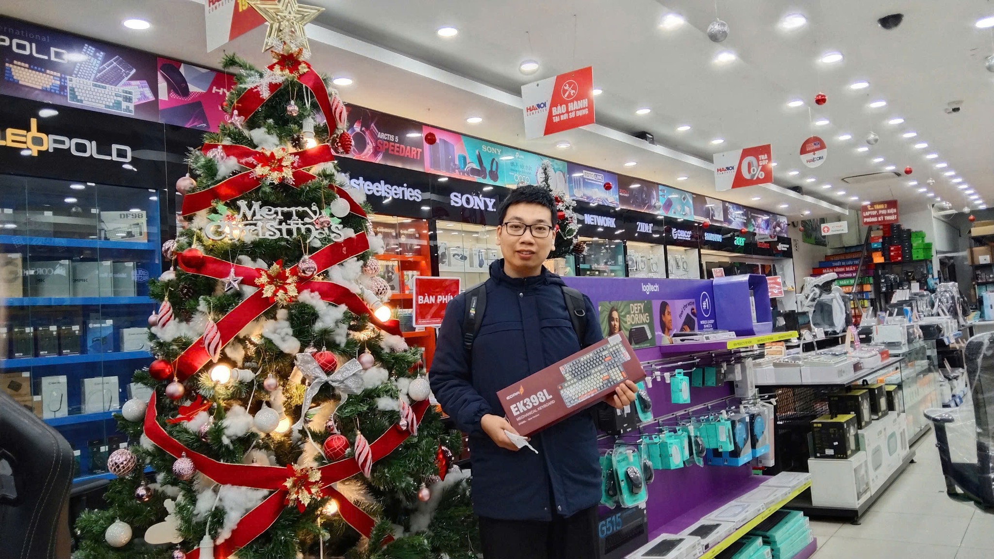 Bàn phím cơ không dây EDRA EK398L Alpha Brown switch (Bluetooth ...