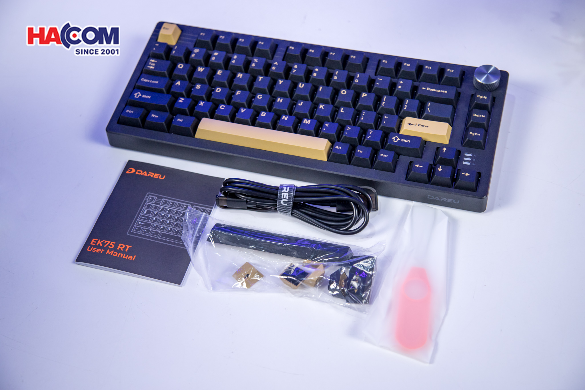 Bàn phím cơ Gaming Dareu EK75 RT Rapid Trigger (3 Mode/Rgb/Hotswap/Magnetic Switch)